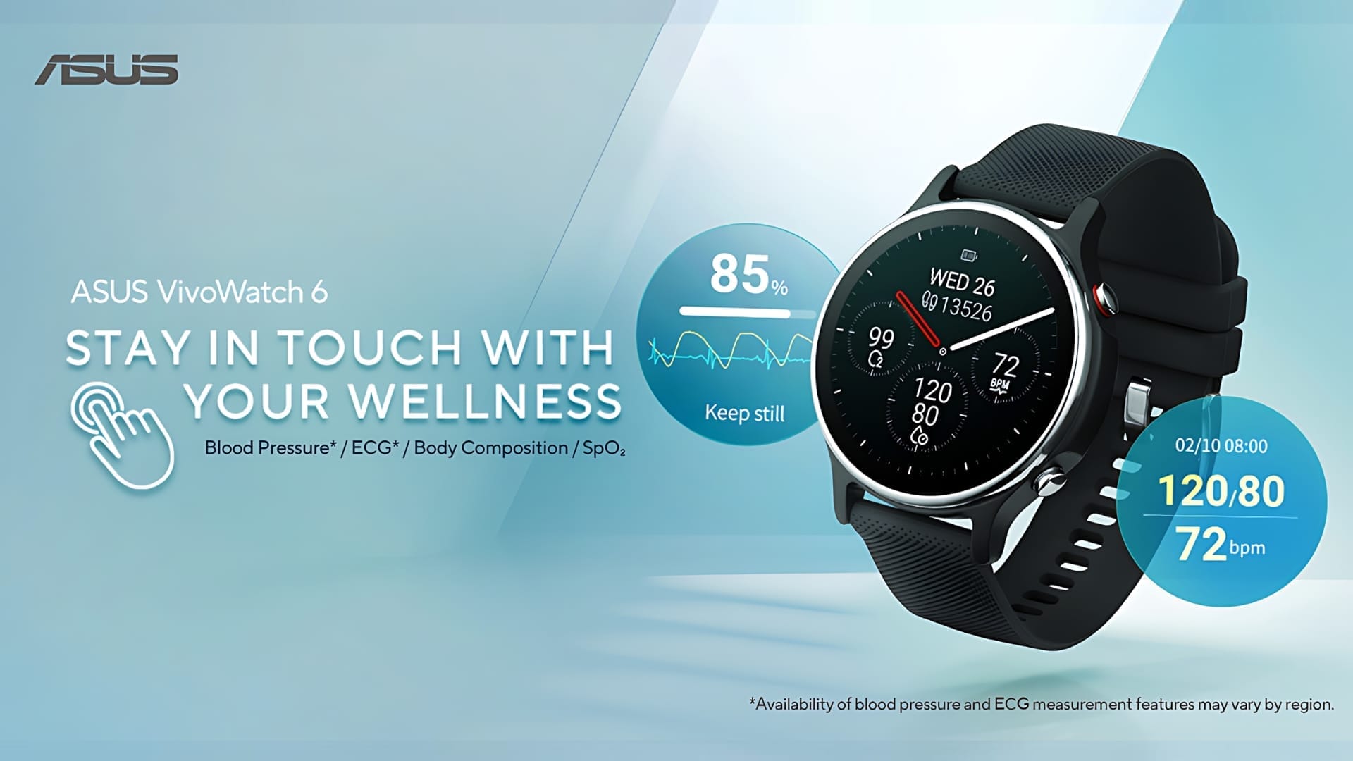 ASUS introduces the VivoWatch 6: A new benchmark in smart health ...