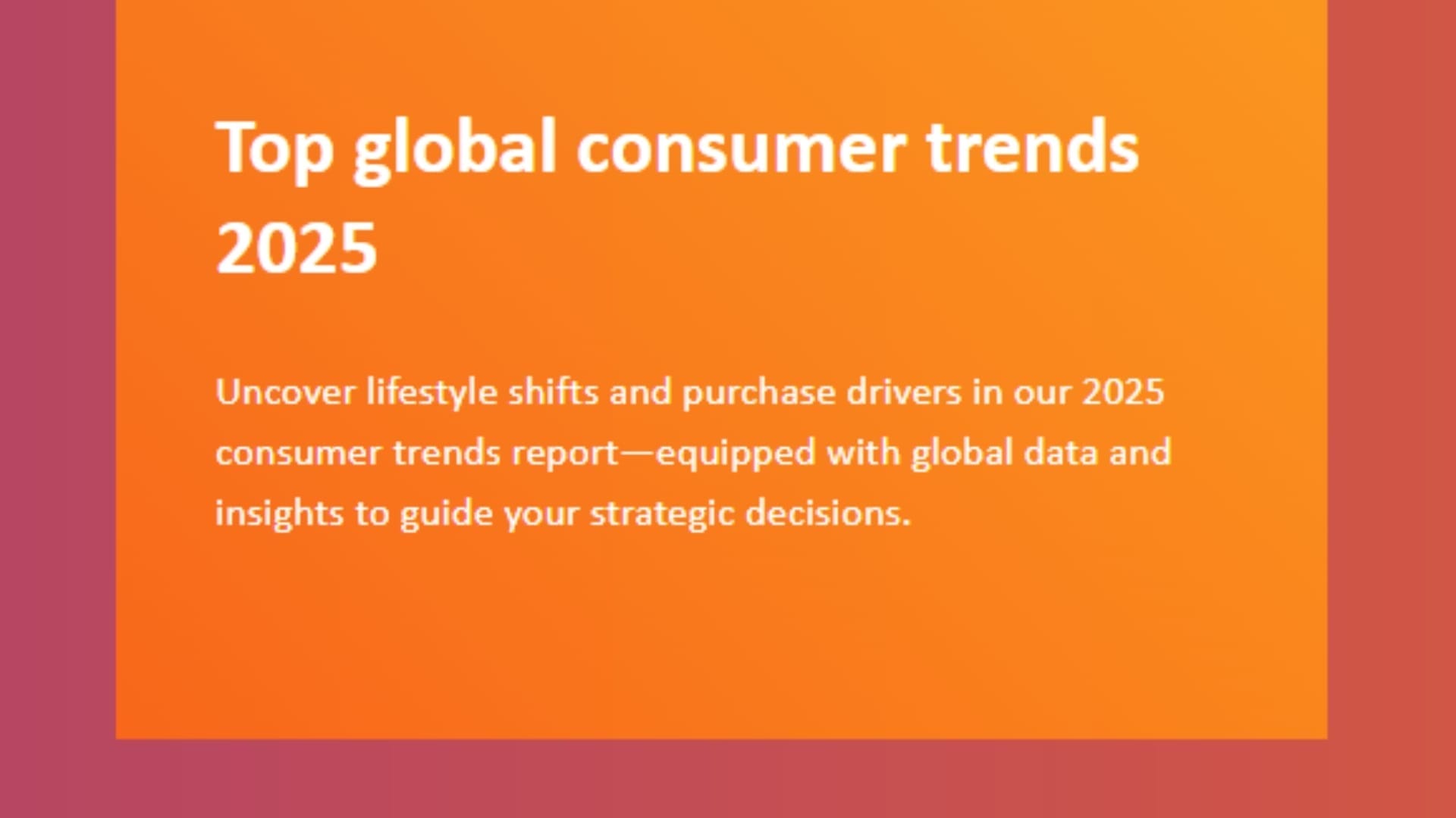 Euromonitor International reveals top consumer trends for 2025 - Tech ...