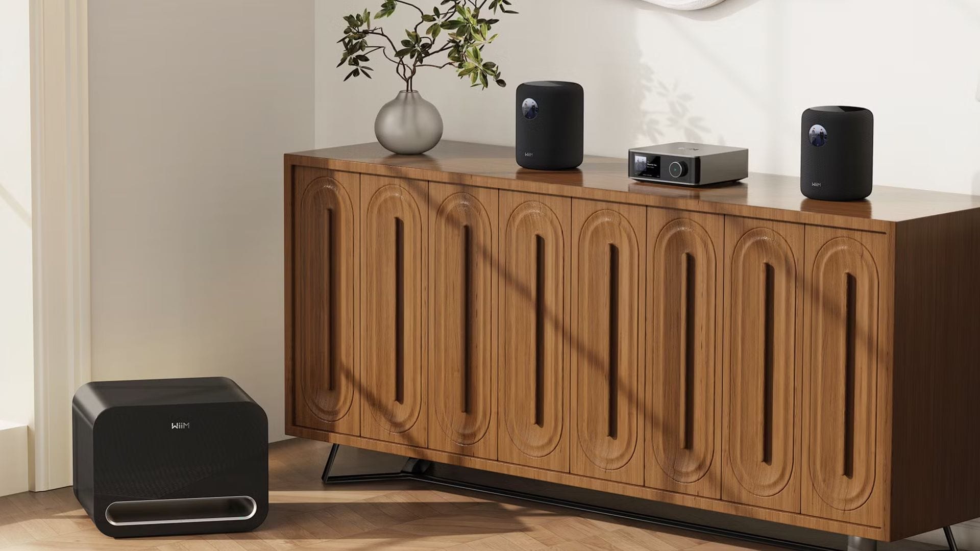 WiiM reveals its first smart speaker along with a powerful subwoofer ...