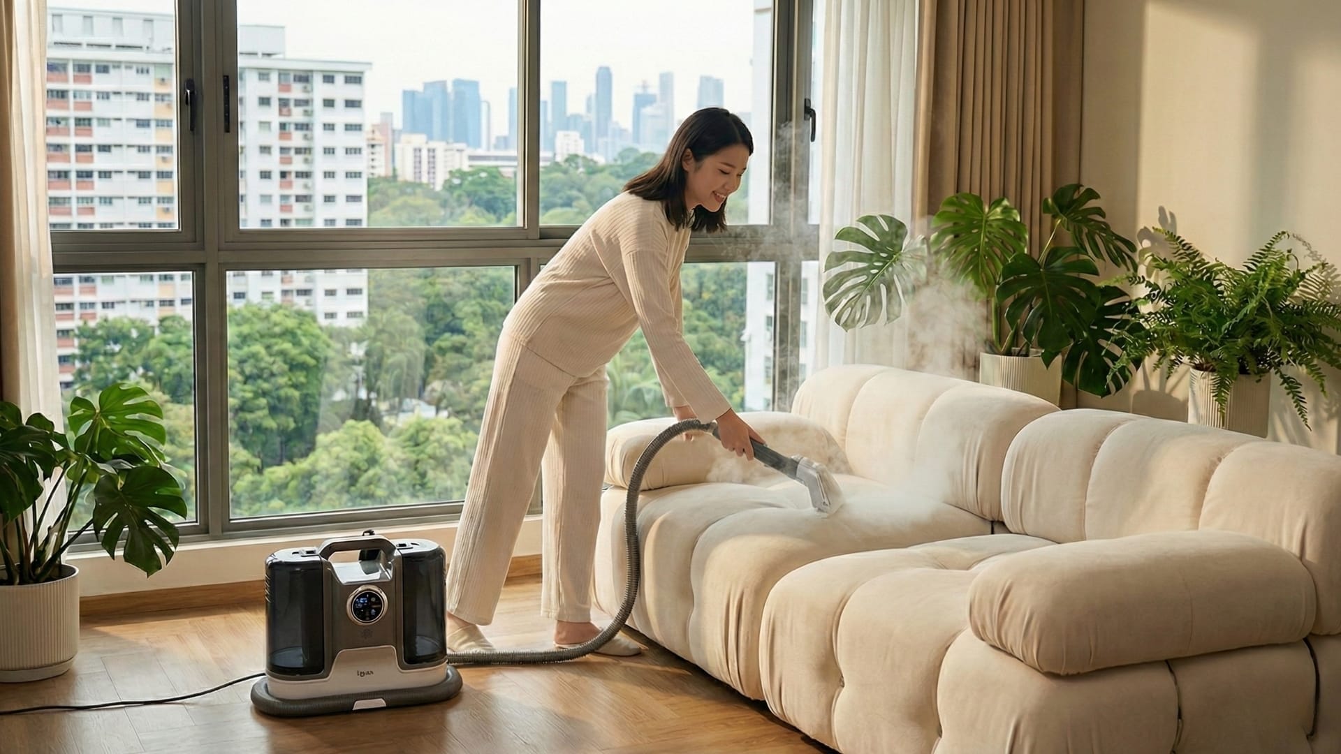 TJean Portable Spot Cleaner review: A compact steam-powered solution ...