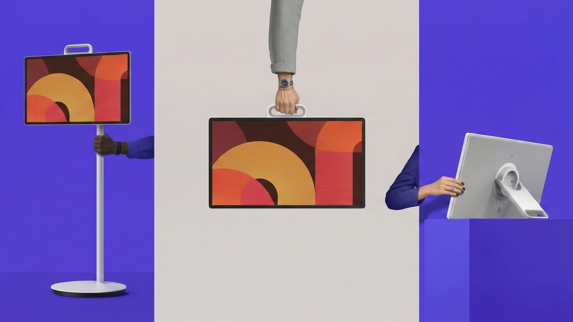 Samsung launches The Movingstyle portable touchscreen display in ...